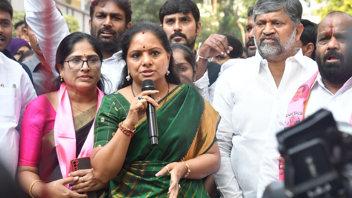 Probe alleged role of Kavitha in Delhi liquor policy: Congress - The Hindu