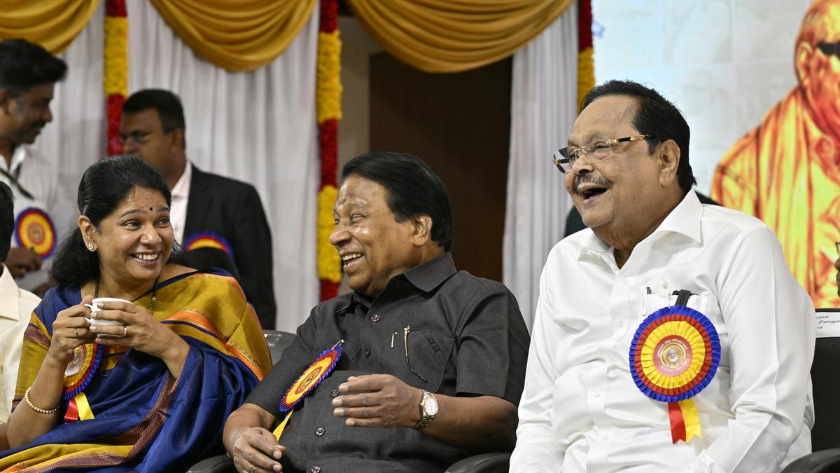 My father was a friend, philosopher and guide to me: Kanimozhi - The Hindu