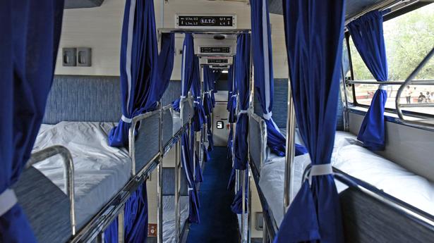 Two berths for women in SETC sleeper buses - The Hindu