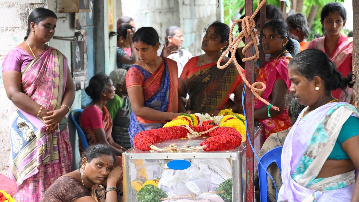 Kallakurichi hooch tragedy: Death toll rises to 56 - The Hindu