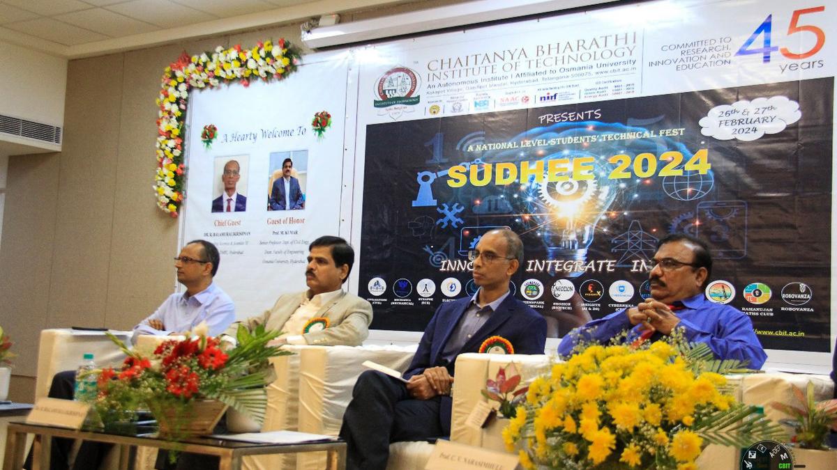 Curtains on two-day technical fest in CBIT - The Hindu