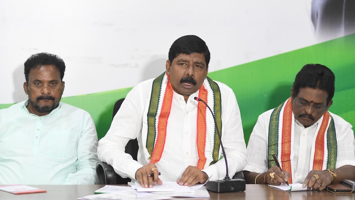 Congress will wrest power at Centre and grant SCS to A.P., says Gidugu ...