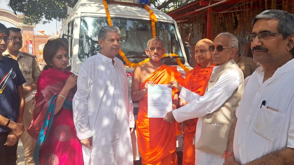 Ramaiah Foundation donates ambulance to Sri Ram Temple at Ayodhya - The ...