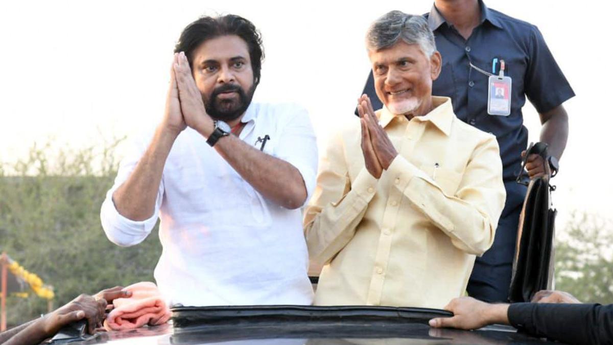 Voting for YSRCP pointless as it’s not in NDA, says Naidu - The Hindu