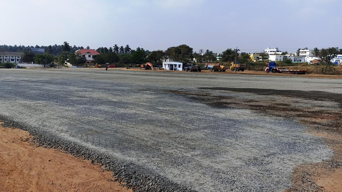 Temporary bus stand at Solar to be functional in April (photo) - The Hindu