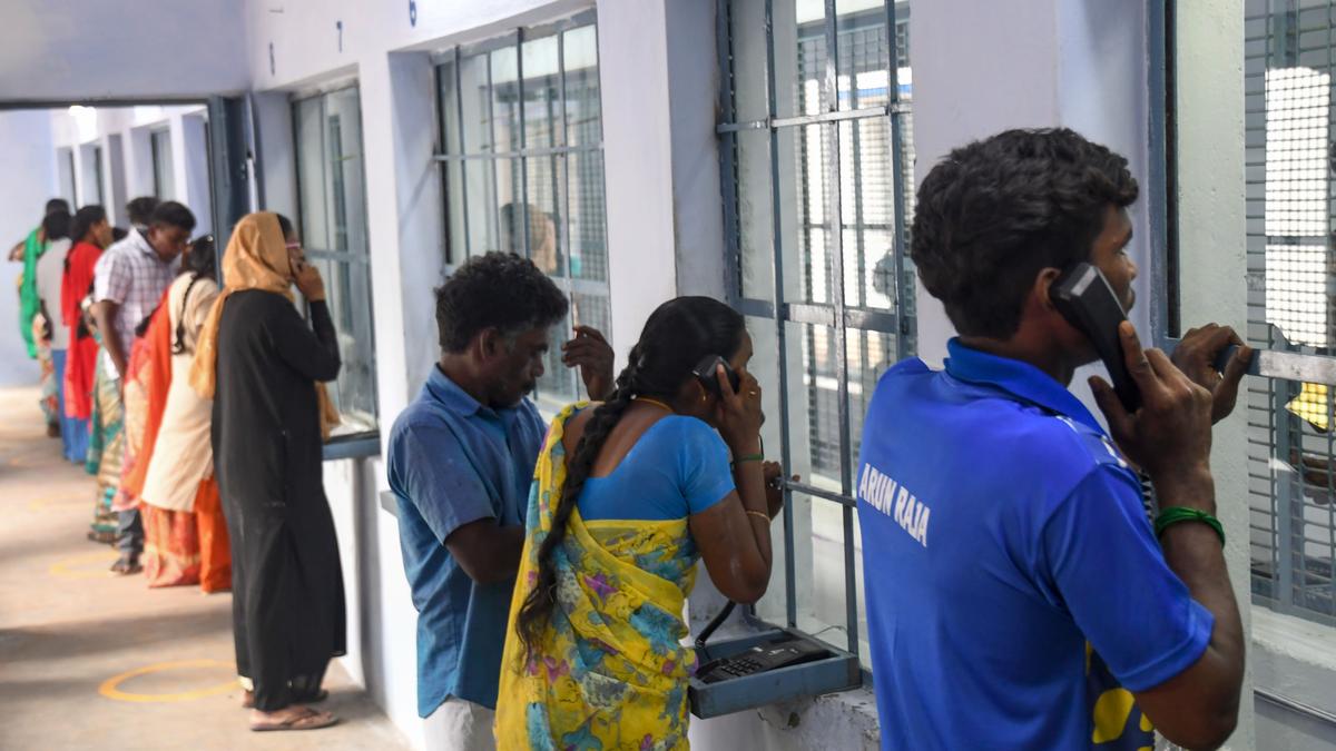 Prison inmates and their visitors can talk with ease thanks to intercom ...