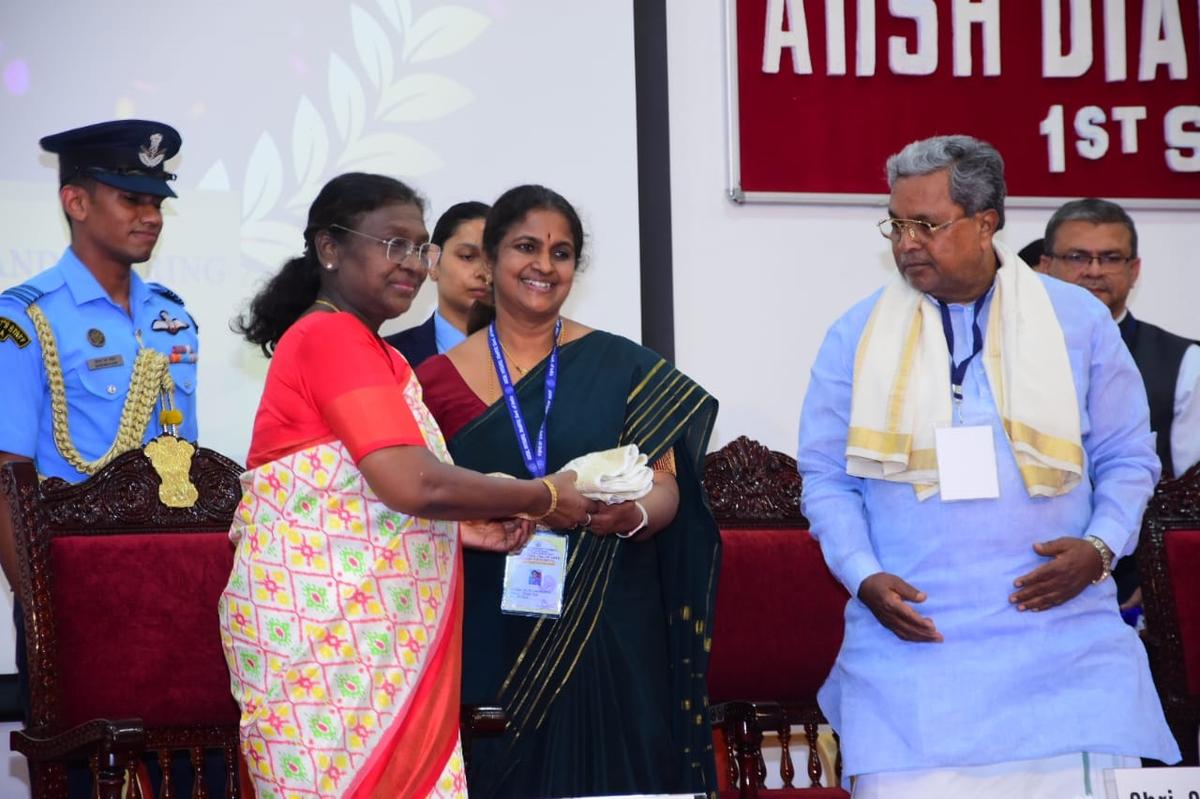 President Murmu lauds AIISH, urges it to emerge as a global role model ...