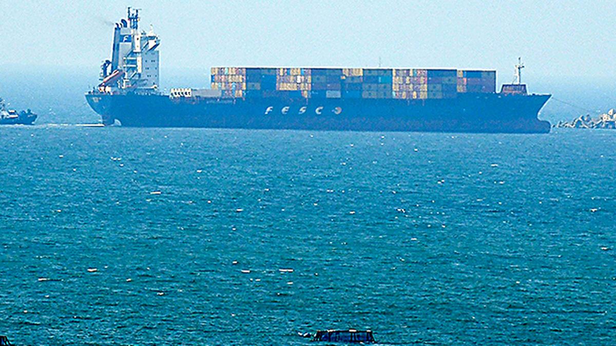 Port handles over 80 MMTPA of cargo in 2023-24 fiscal - The Hindu