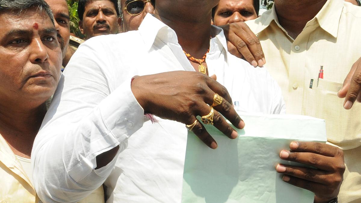 Former TDP leader Ganji Chiranjeevi joins YSRCP in presence of Andhra Pradesh CM Jagan Mohan ...