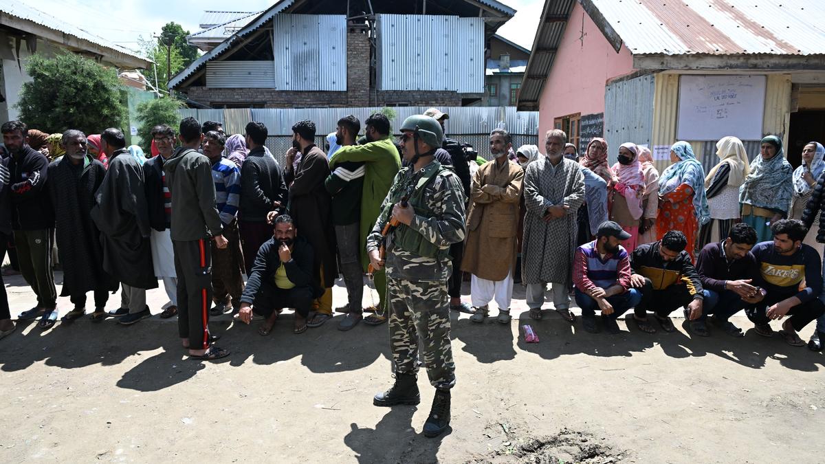 ‘Peaceful’ Srinagar polls push turnout to 36% in first Parliament ...
