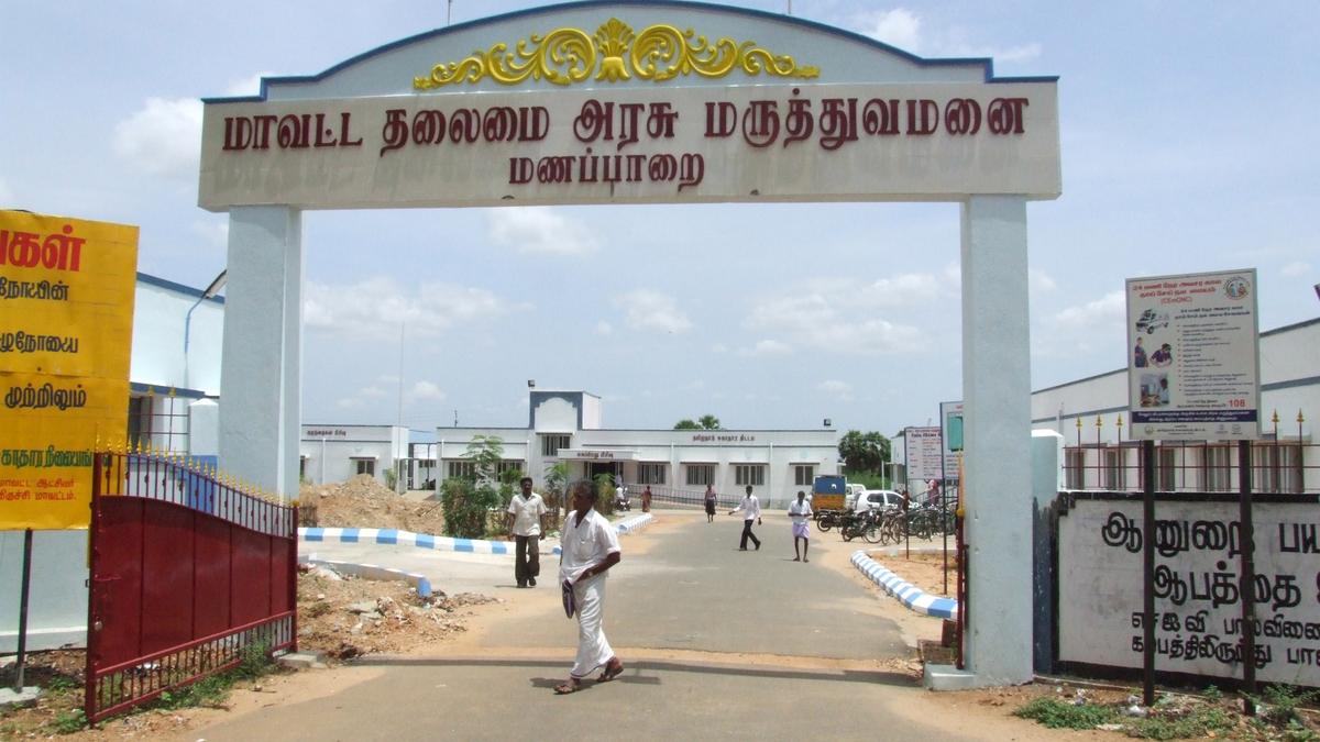 Manapparai GH tops list of cleanest hospitals in TN - The Hindu