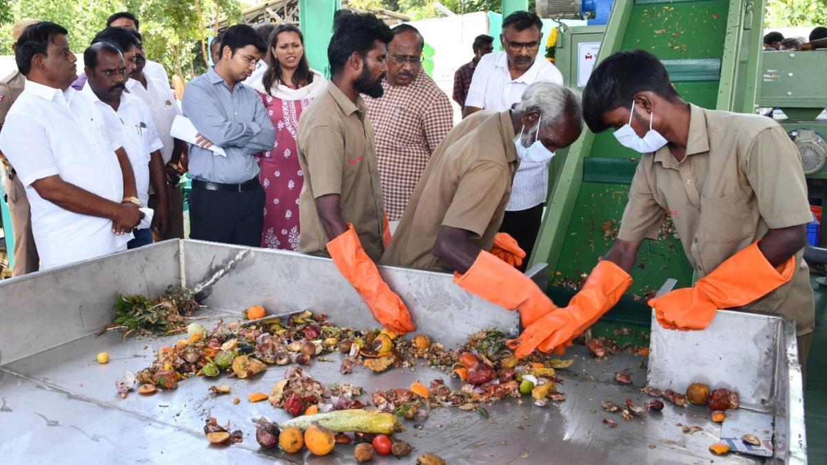 Integrated Waste Management Park inaugurated at Perur in Coimbatore ...