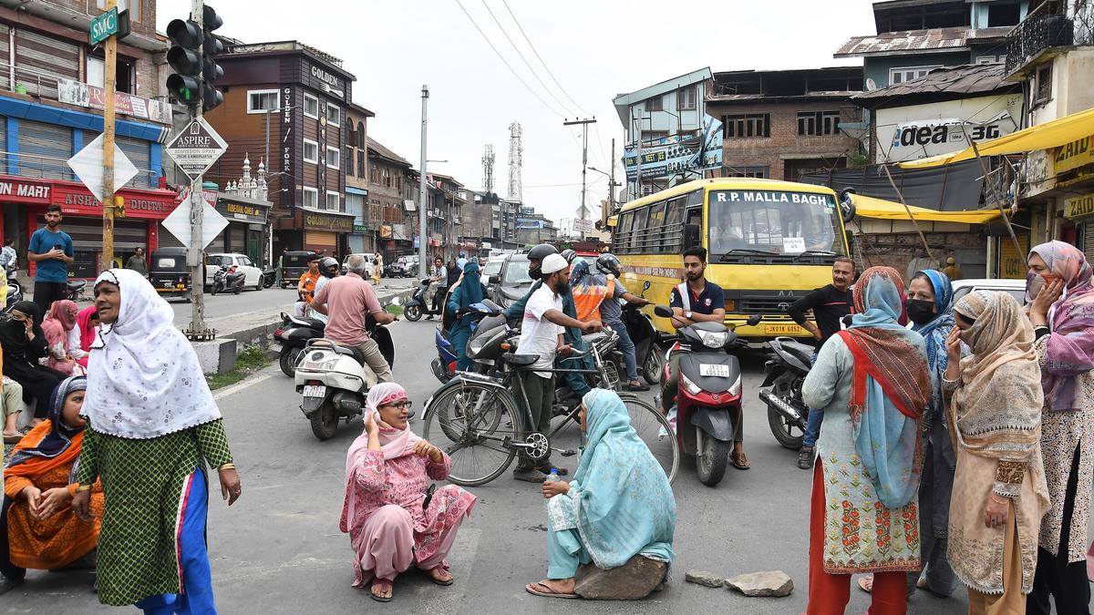 Protests in Srinagar over installation of smart electricity meters ...