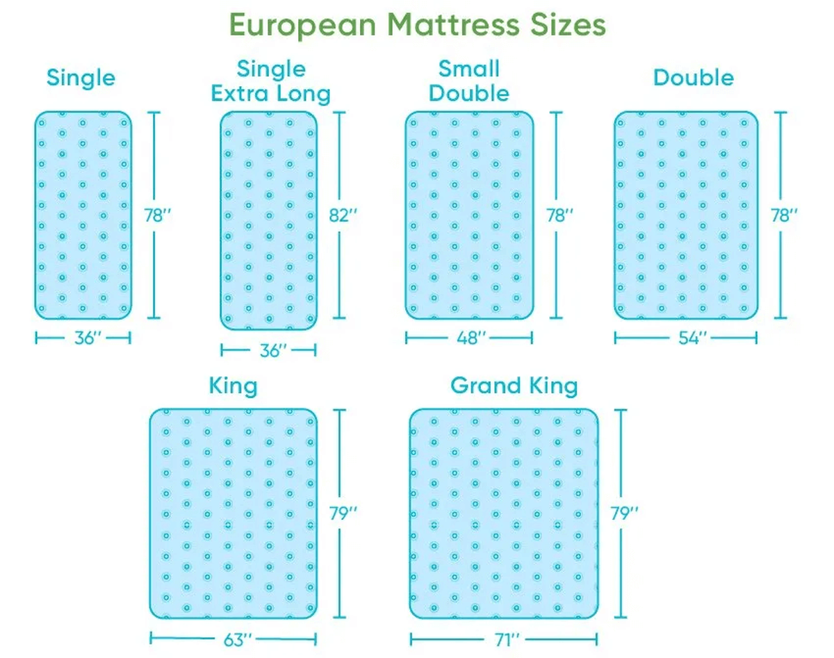 King & Queen Size Bed Dimensions Guide (2024) - The Hindu