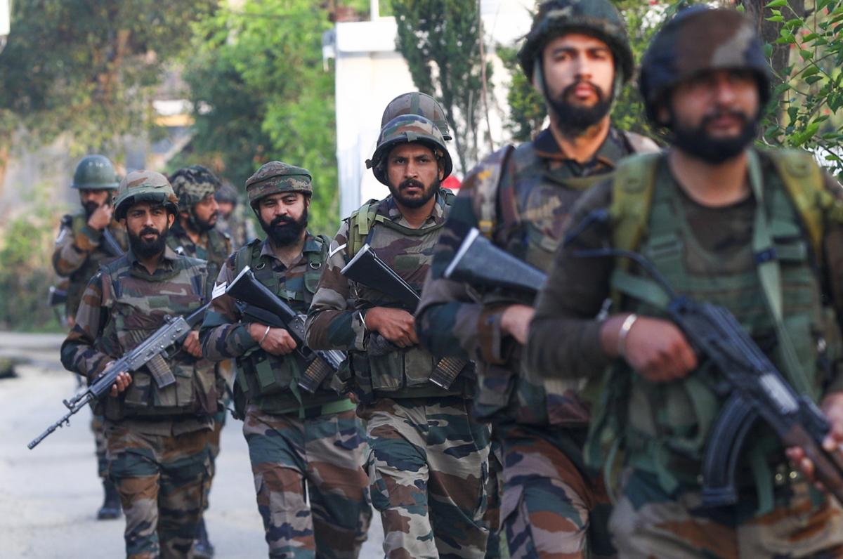 Kathua operation continues for third day - The Hindu