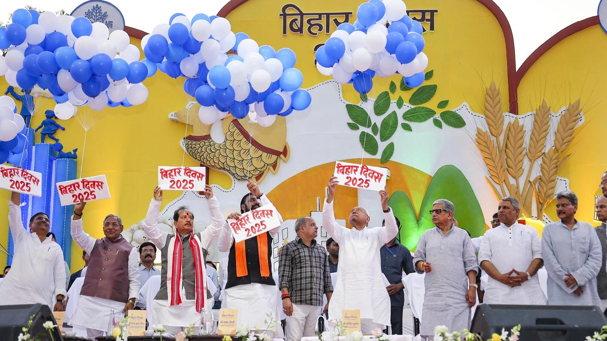 Five-day long Bihar Diwas celebrations begin at Patna’s Gandhi Maidan ...