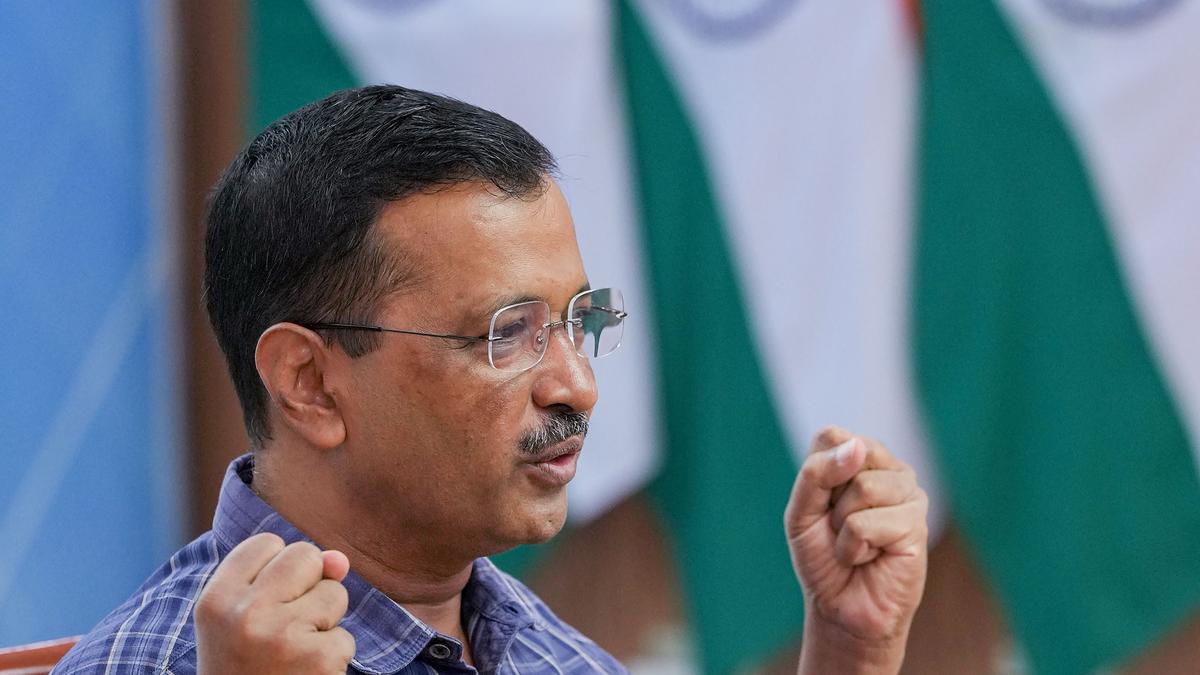 Kejriwal attacks PM, says he should spend at least 2 hours a day working for the country - The Hindu