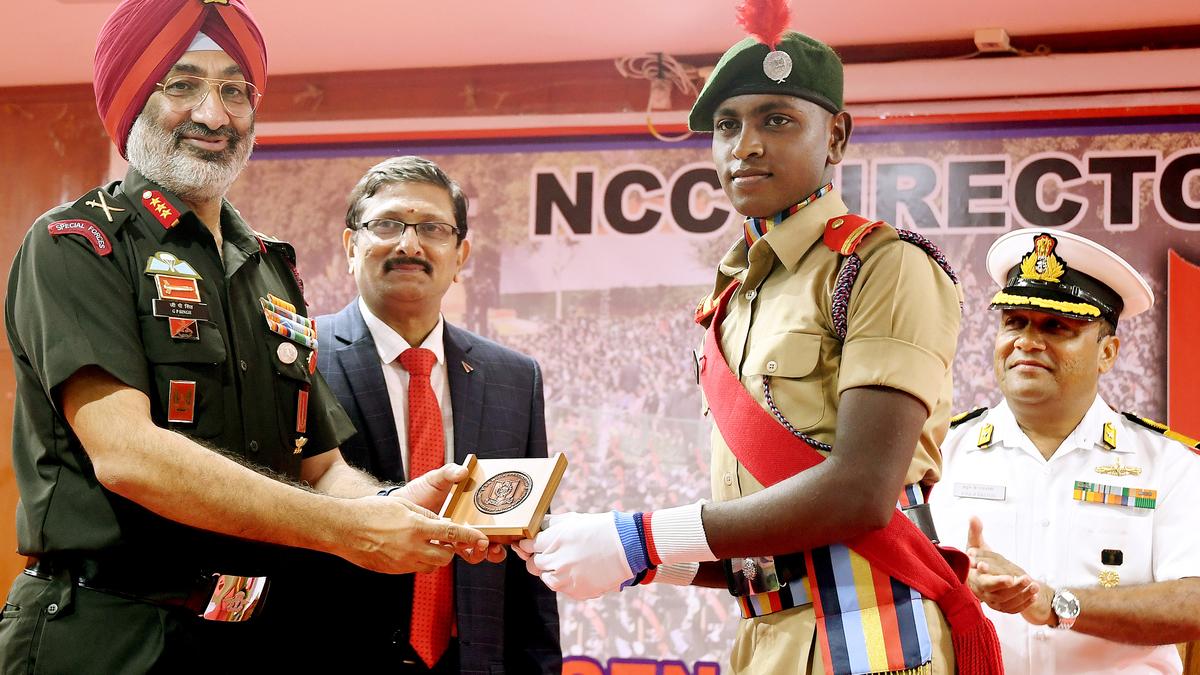 ‘NCC training will help cadets for life’ - The Hindu