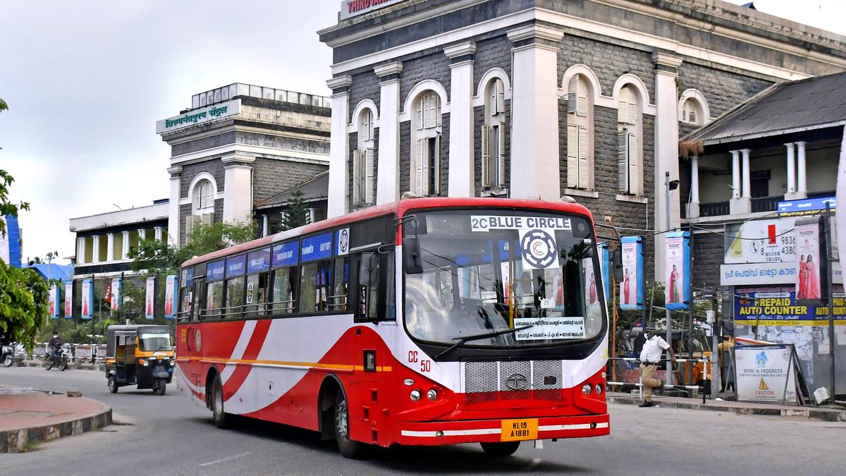 KSRTC city circular services start registering profit - The Hindu