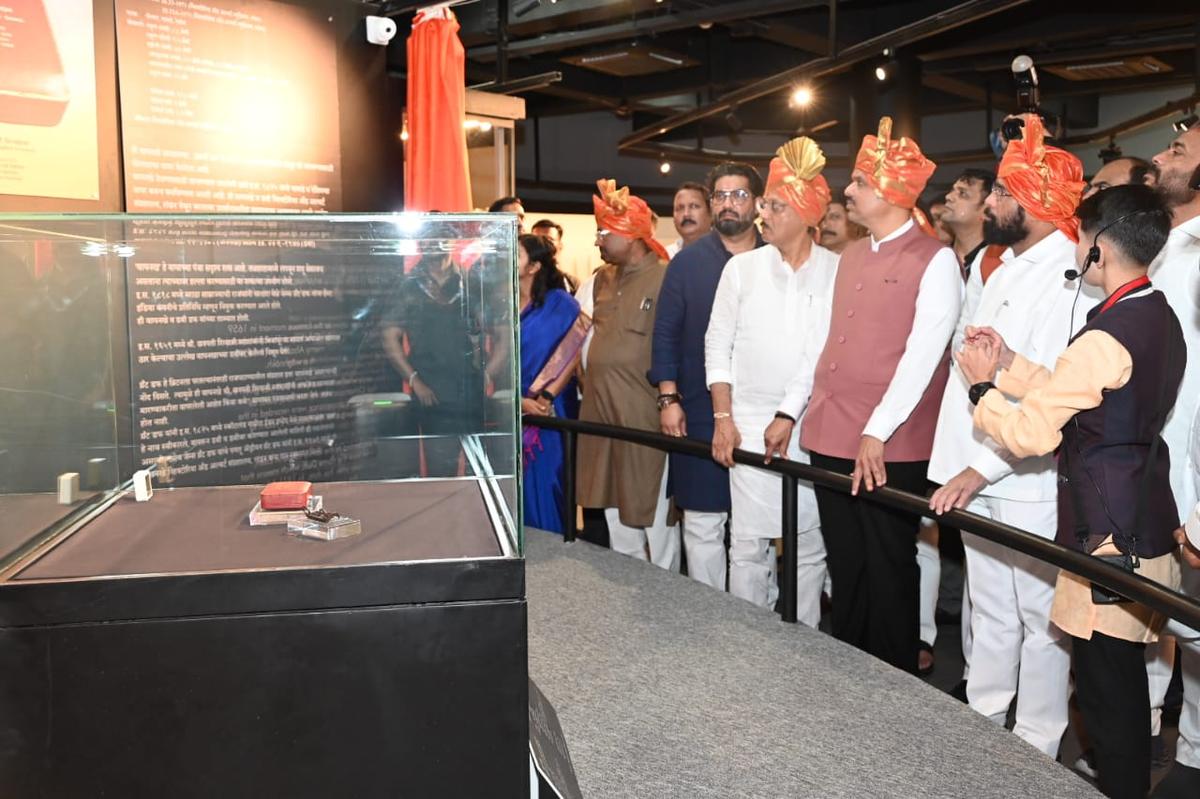 Shivaji Maharaj’s iconic ‘wagh nakh’ on display at Maharashtra’s Satara ...