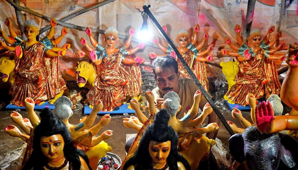 Visakhapatnam is all geared up to celebrate Durga Puja with festive ...