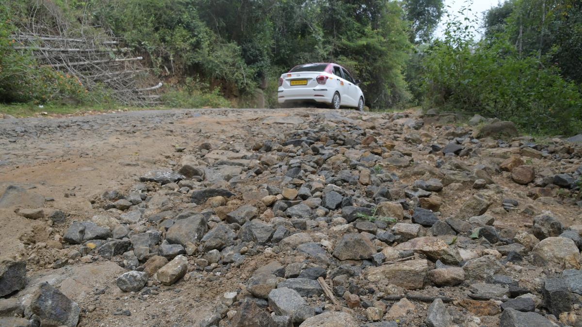 Re-lay Thamaraikarai – Devarmalai road in Bargur hills at the earliest ...