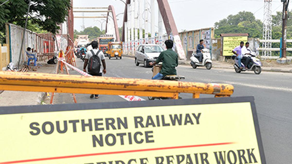 New traffic arrangements in Katpadi from April 1 to facilitate bridge ...