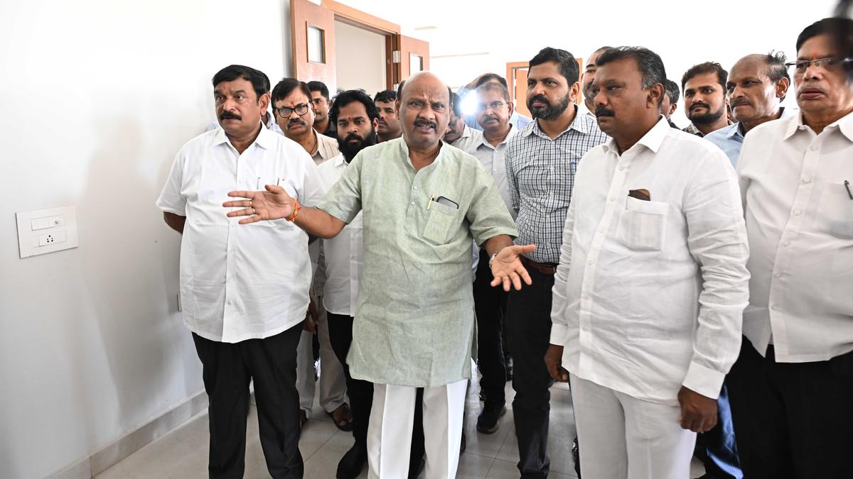 A.P. Assembly Speaker inspects MLC, MLA quarters under construction in ...
