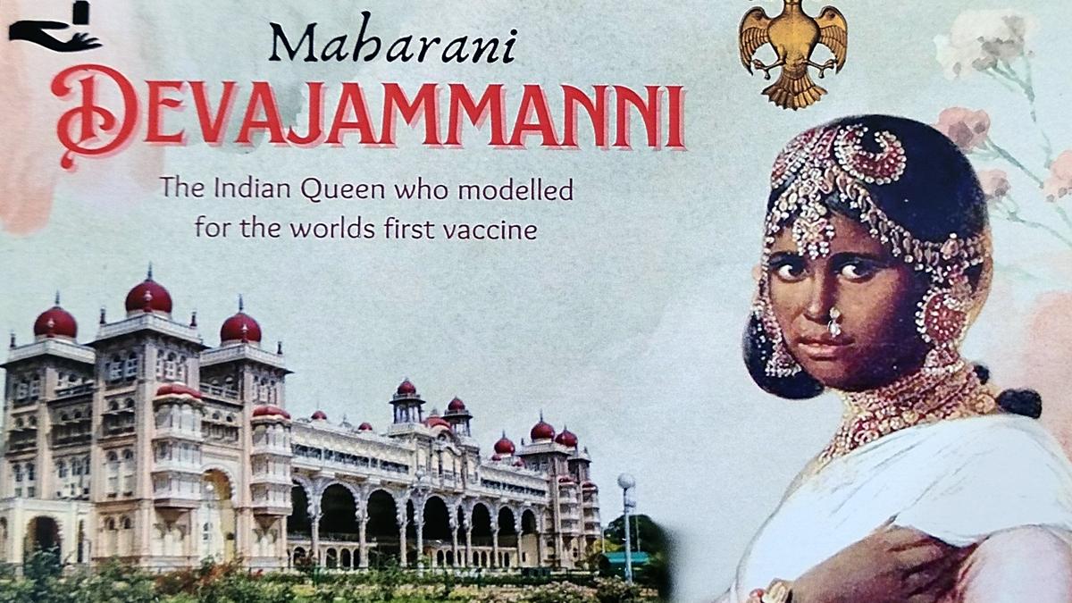 Postcard on Maharani Devajammani released in Mysuru - The Hindu