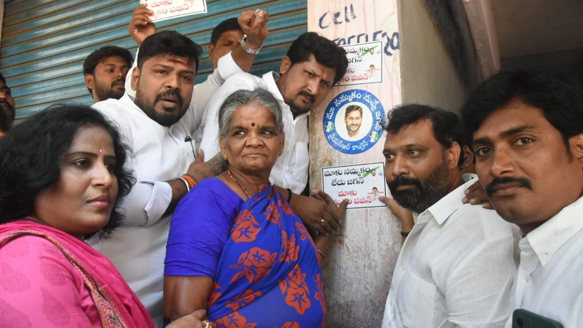 Andhra Pradesh: ‘Sticker war’ rages in Tirupati between YSRCP and Jana ...