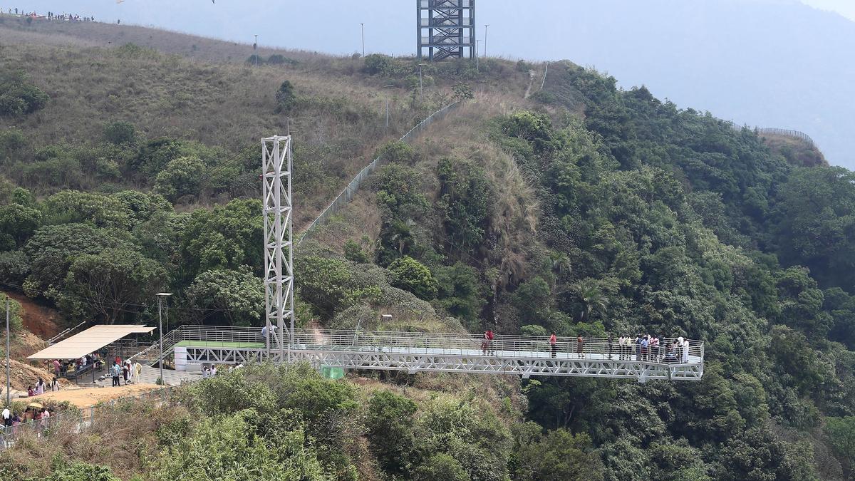 Wagamon glass bridge to be opened to visitors - The Hindu