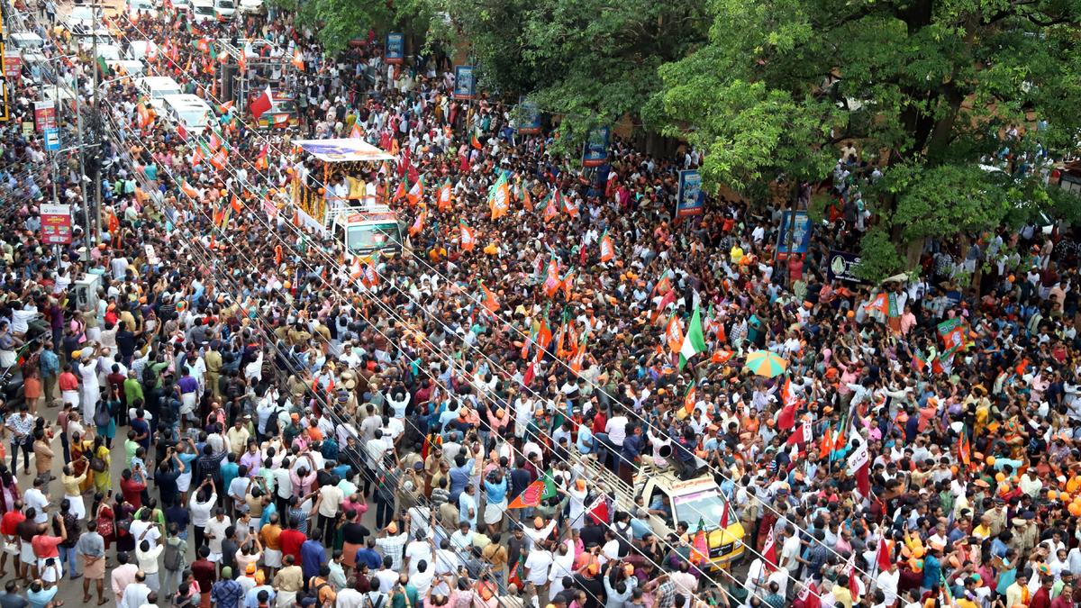 BJP makes significant gains in CPI(M) strongholds in Kasaragod - The Hindu