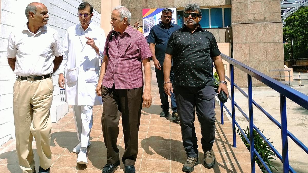 Emergency evacuation ramp inaugurated at MIOT - The Hindu