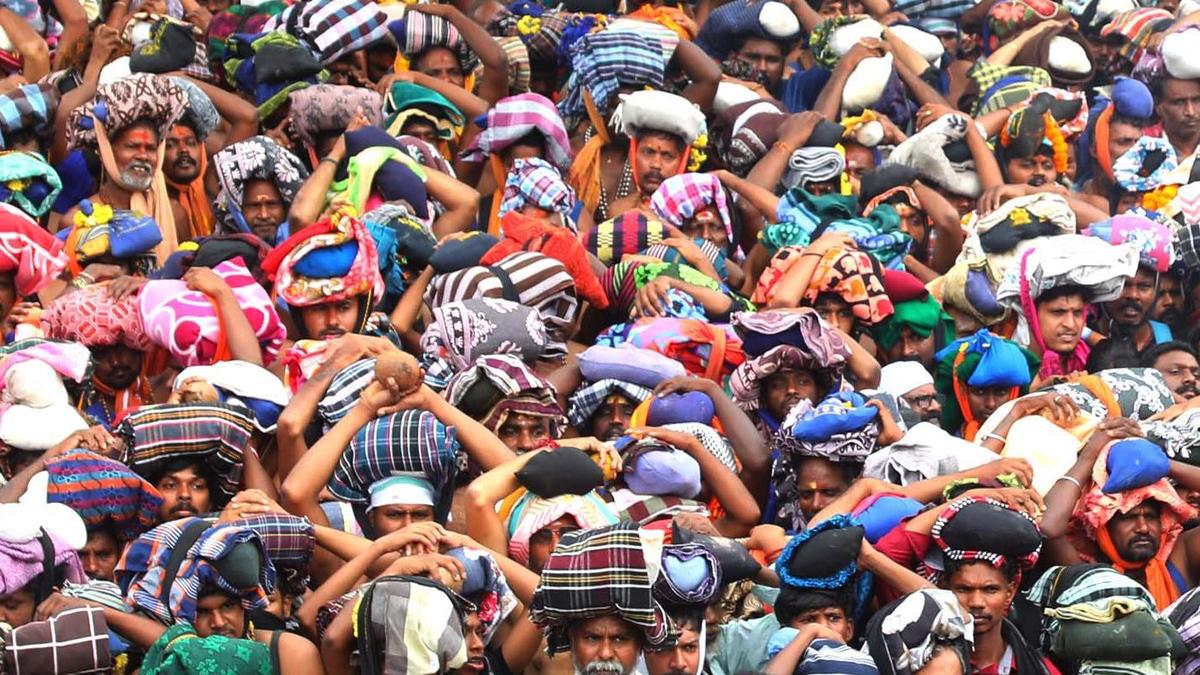 Round-the-clock vigil at Sabarimala as crowd eases after initial rush ...