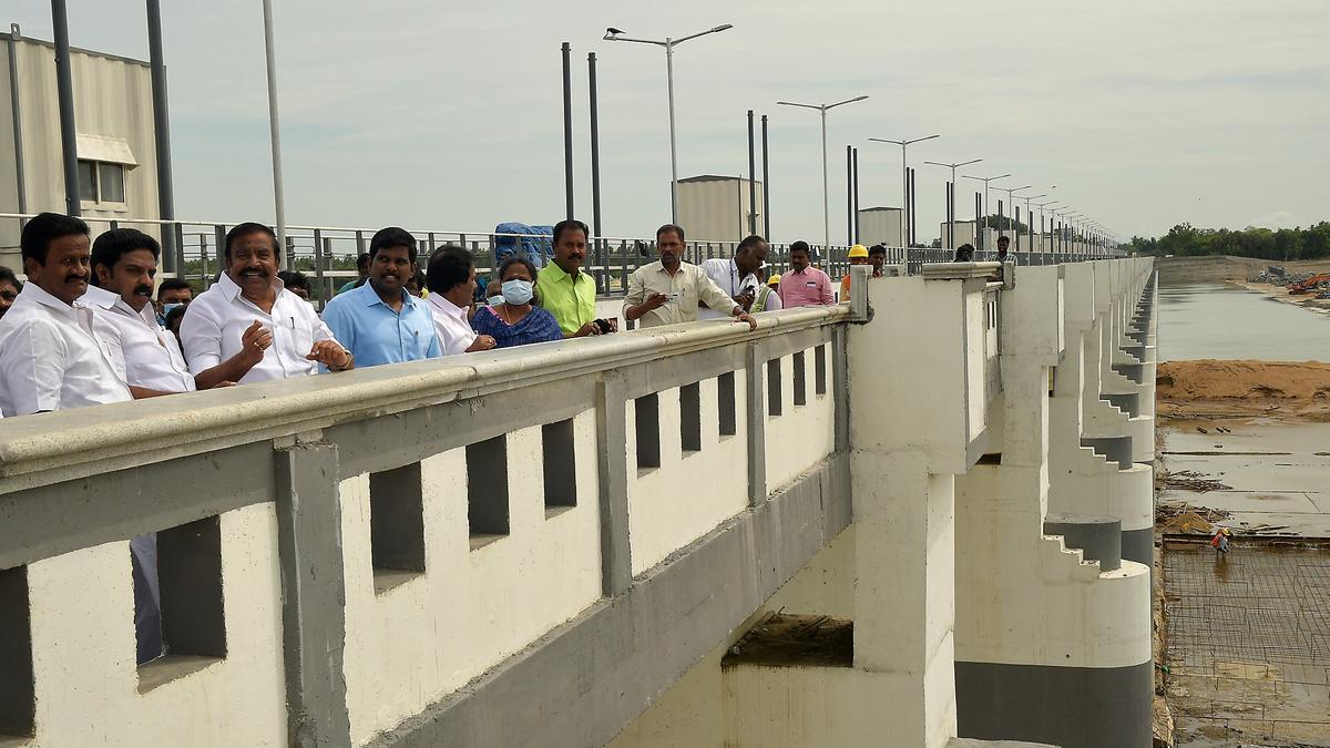 New barrage across Kollidam river to be commissioned on June 26 - The Hindu