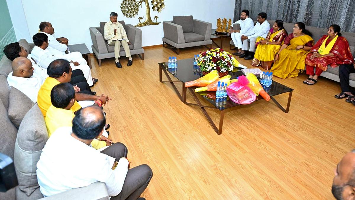 Chandrababu Naidu to sign five files after assuming CM’s office on June 13 - The Hindu