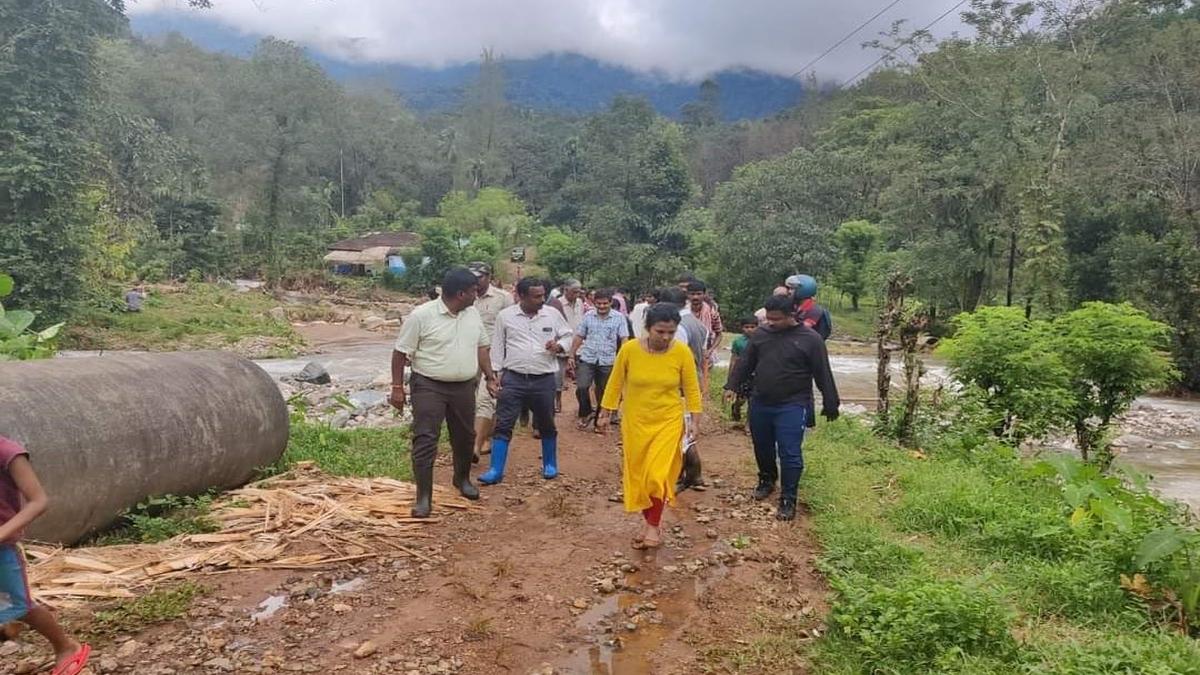 Kodagu: Orange alert on Thursday, red alert on Friday - The Hindu