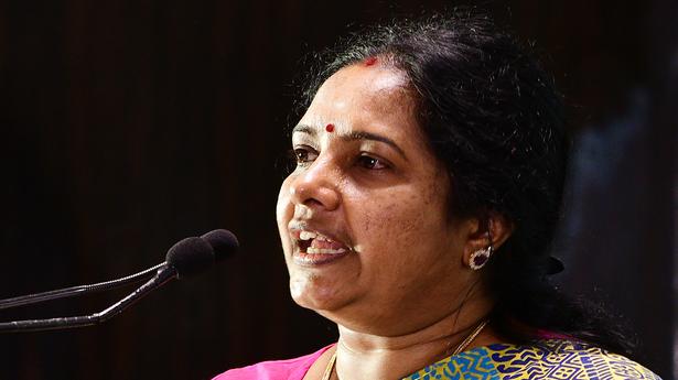 Create database of unorganised workers: Vanathi Srinivasan - The Hindu