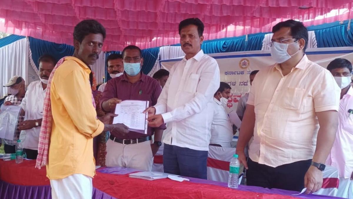 After six decades, village in Ballari district gets freedom from ...