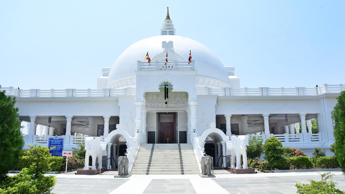 This Buddha Vihara in Karnataka is a place for peace and high learning ...