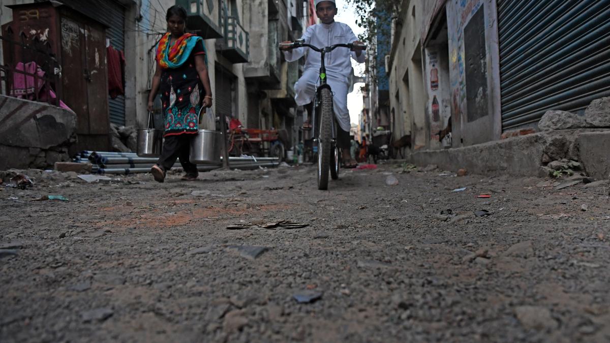 GCC begins to relay damaged roads across the city - The Hindu