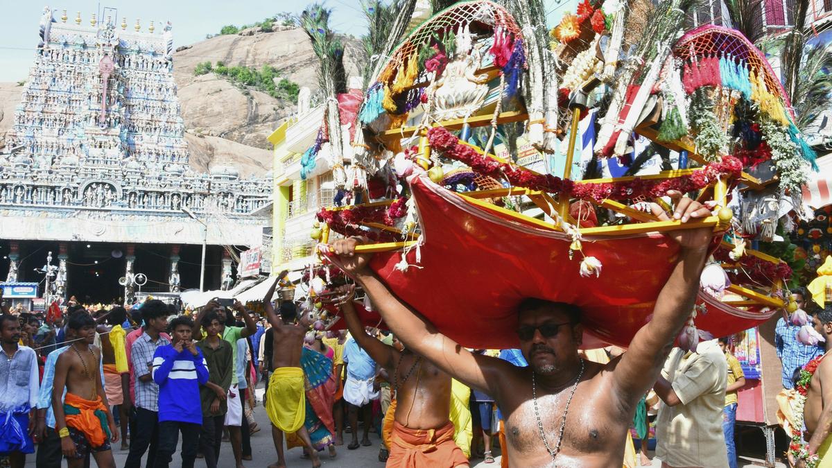 Kanda Sashti festival begins at Tirupparankundram - The Hindu