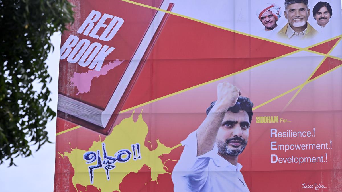 ‘RED Book’ hoardings in capital region create a flutter - The Hindu