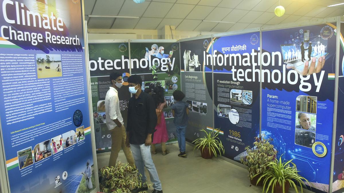 Expo on India’s scientific advancement begins- with pic - The Hindu