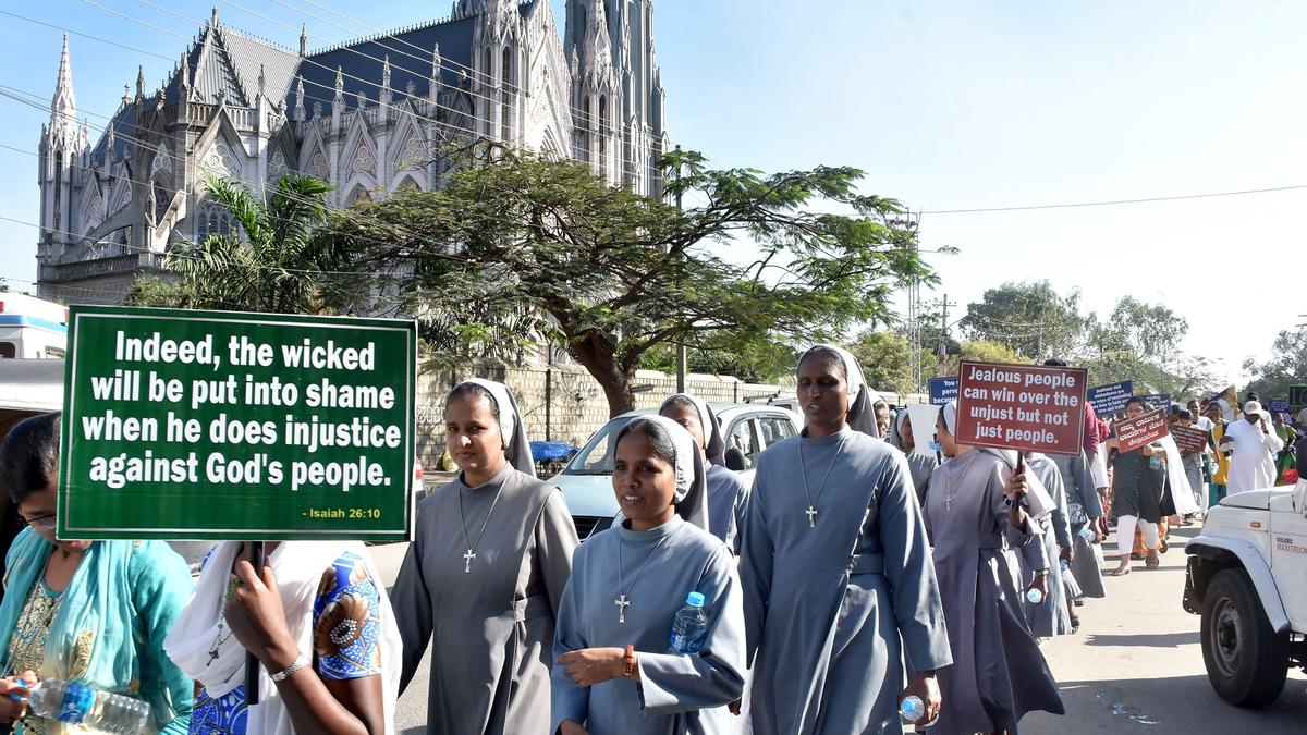 Christians take out peace rally against spread of misinformation - The ...