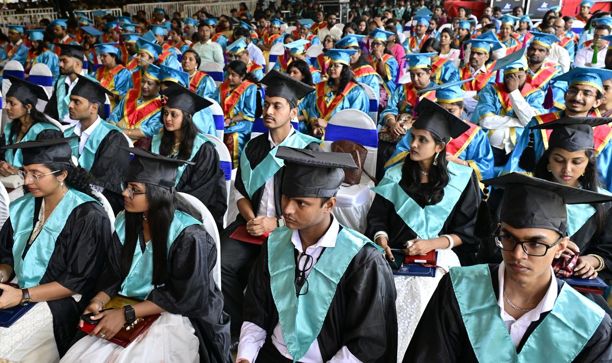 First convocation of St. Joseph’s University held - The Hindu