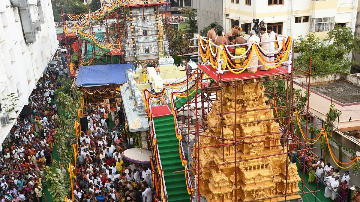 ‘Padmavati Thayar’ temple consecrated in Chennai - The Hindu