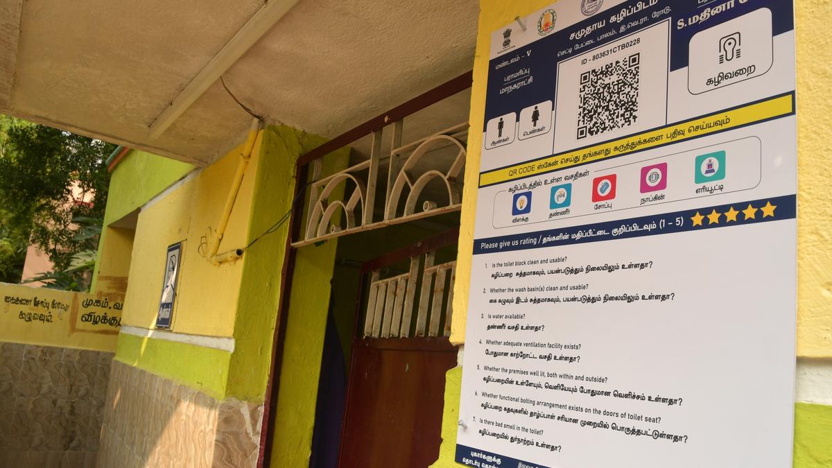 QR code system being implemented to review hygiene in toilets - The Hindu