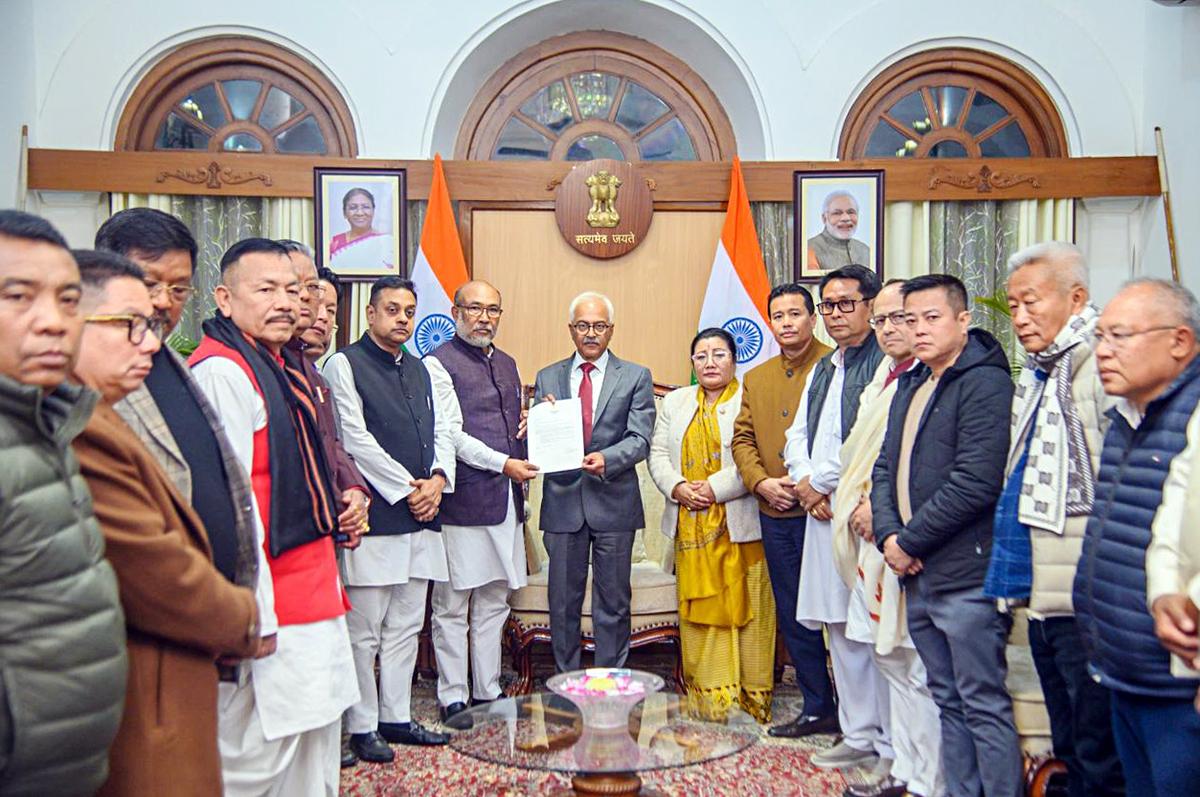 Biren Singh quits as Manipur CM after meeting Home Minister Shah - The ...