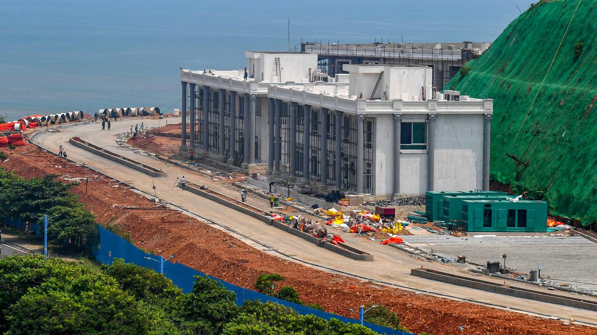 Royal touch to capital: A.P. government buildings in Visakhapatnam ...